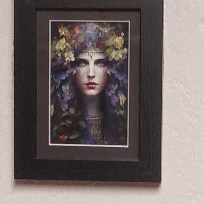 Inanna Divine Feminine Oracle Art Poster Print - Etsy