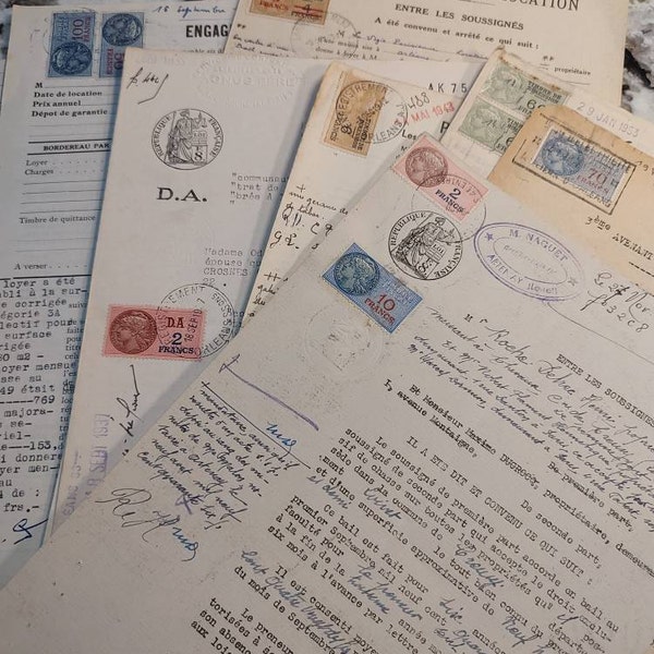 NEW STOCK Fabulous 1950’s Small French Handwritten School Notebook ...