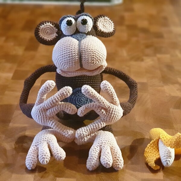 Amigurumi Pattern - Charles the Chimp - English Version - Etsy