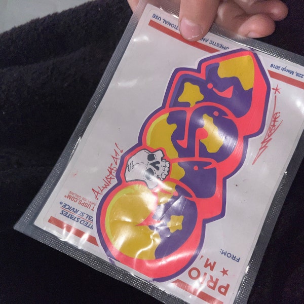 Custom Graffiti Sticker (your Name/tag!) + Tiktok Feature - A1 - [USPS ...