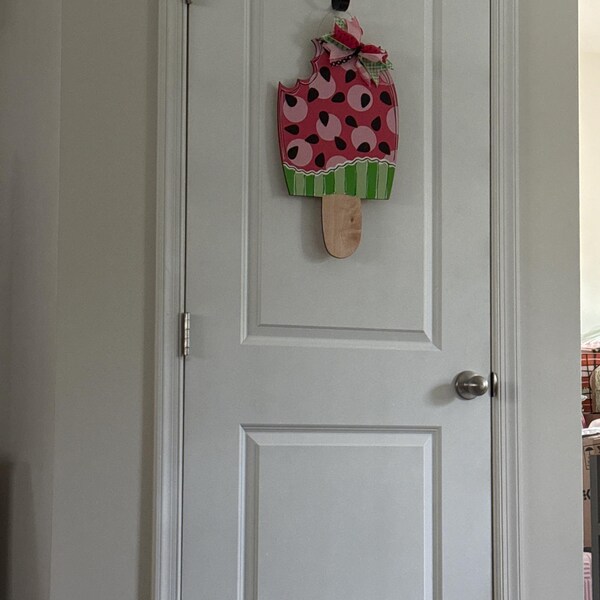 Welcome Door Hanger, Colorful Welcome Home Sign, Summer Welcome Sign ...