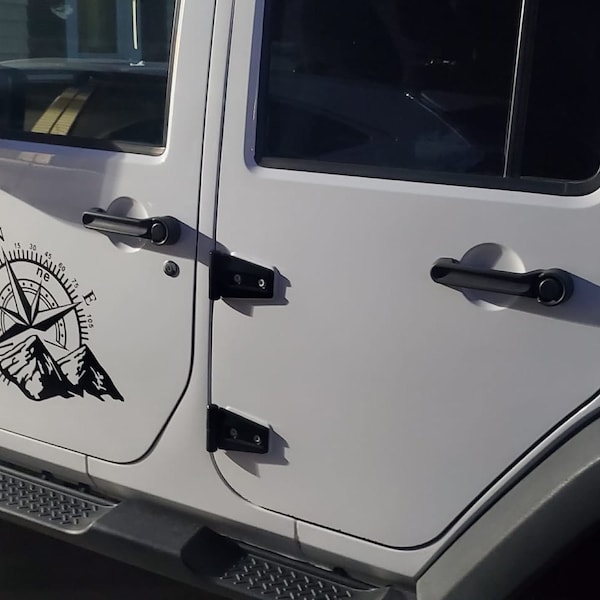 Compass With Mountains Decal | Mountain Decal | Adventure Decal ...