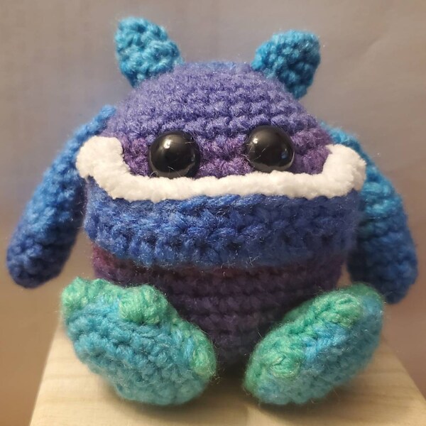 Wee Worry Monster Crochet Pattern PDF - Etsy