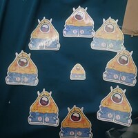 Baby Bill Cipher Holographic Sticker || Gravity Falls Book of Bill ...