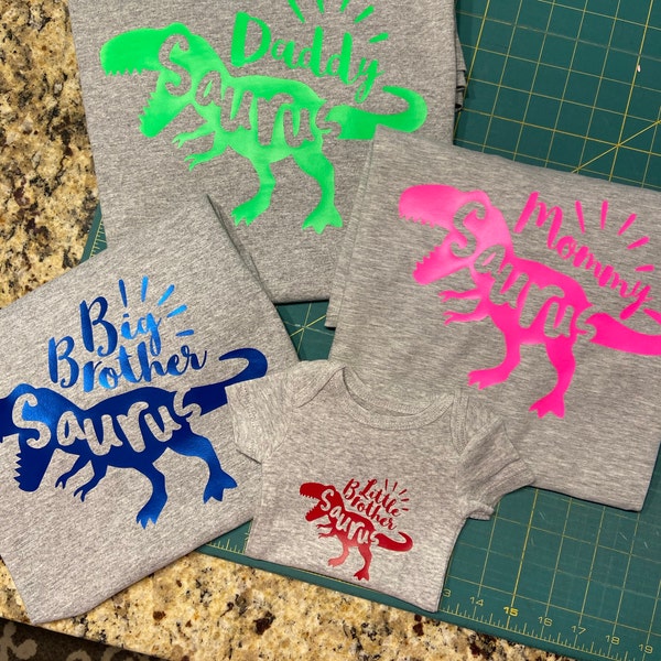 Big Brother Saurus Svg, Little Brother Saurus Svg, Big Bro & Lil Bro ...