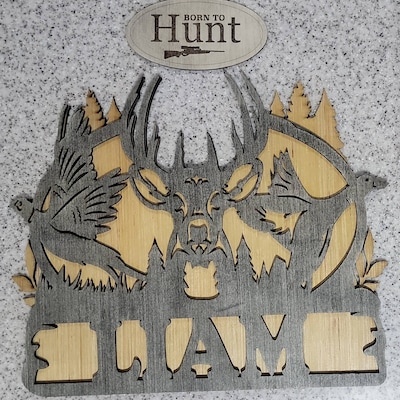 Hunting/outdoor Signs Digital Laser Ready File SVG - Etsy
