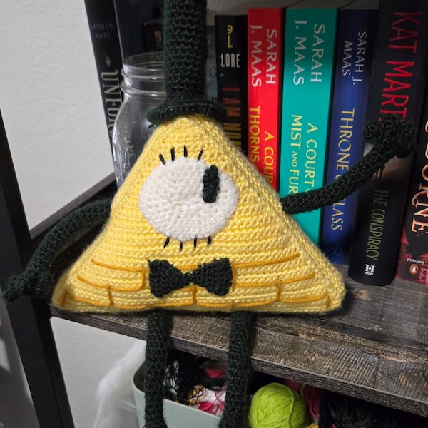 Crochet Pattern Bill Cipher Inspired Plushy - Etsy