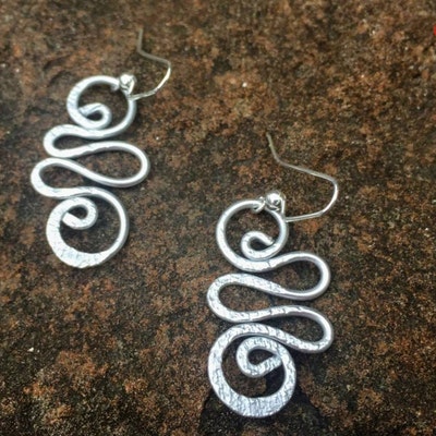 Unique Piece/wire Wrapped Jewelry/silver Aluminum Wire Scarf - Etsy