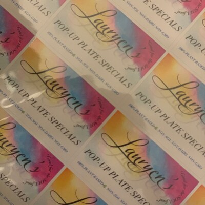 Custom Rectangular Stickers, Custom Business Stickers, Custom Stickers ...