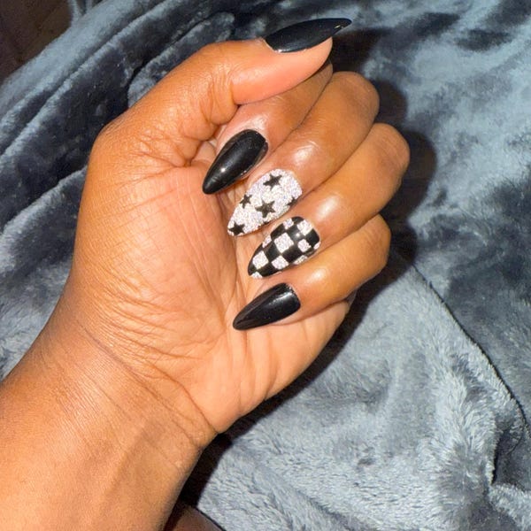 Friday the 13th Inspired Press on Nails Luxury Nails Halloween Nails ...