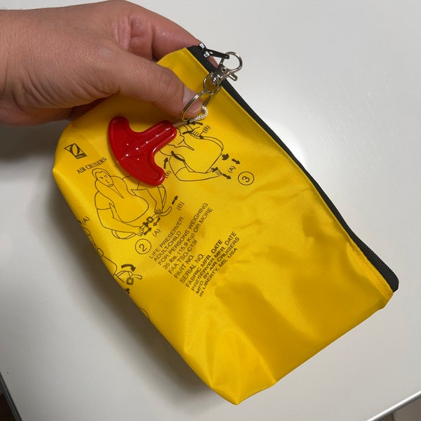 Life Vest Small Cosmetic Bag, Life Jacket Cosmetic Bag, Lifevest Bag ...