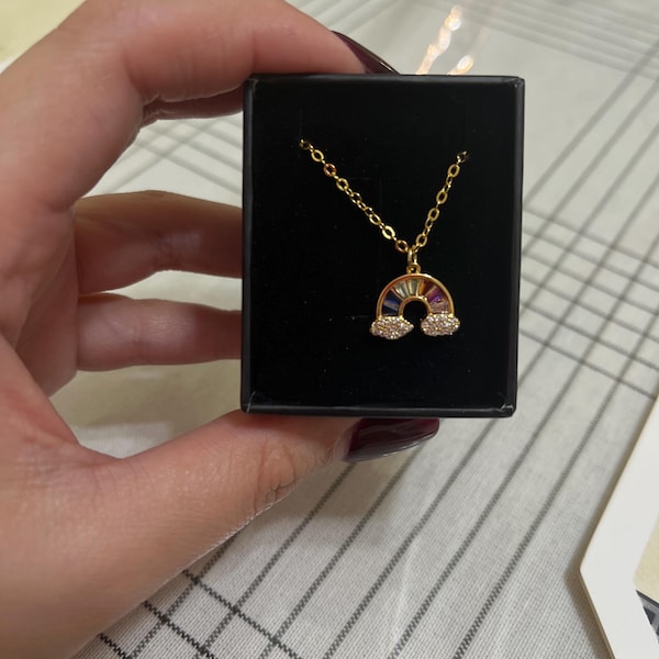 Gold Plated Enamel Cute Spades Necklace, Playing Card Necklace, Ace of ...