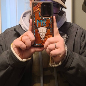 Custom Bullskull Phone Case - Etsy