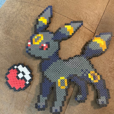 Pokémon Natu Perler Bead Art - Etsy