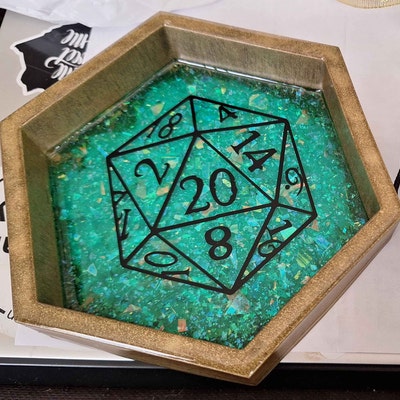 Dnd Dice Tray Box Lavender Lilac Amethyst Light Purple Ice Dungeons Box ...