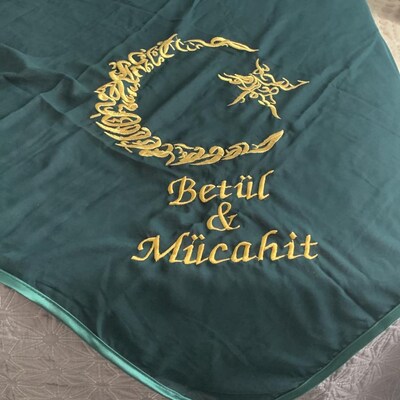 3D Floral Veil, Pearl Veil, Wedding Veil, Henna Night Veil, Bridal Veil ...