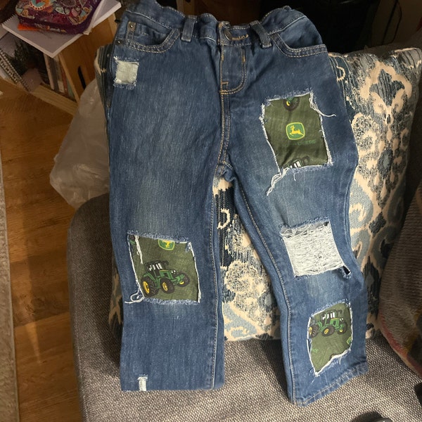 Distressed Frozen Jeans // Kids Jeans // Elsa // Anna // Frozen ...