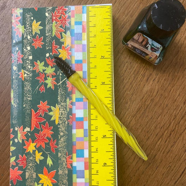 A6, 400 Pages "katazome", Tomoe River Notebook - Japanese Fountain Pen ...