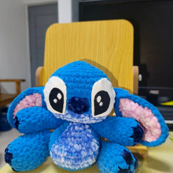 Digital 2in1 Chunky Amigurumi Blue Alien Pattern Crochet, Amigurumi in ...
