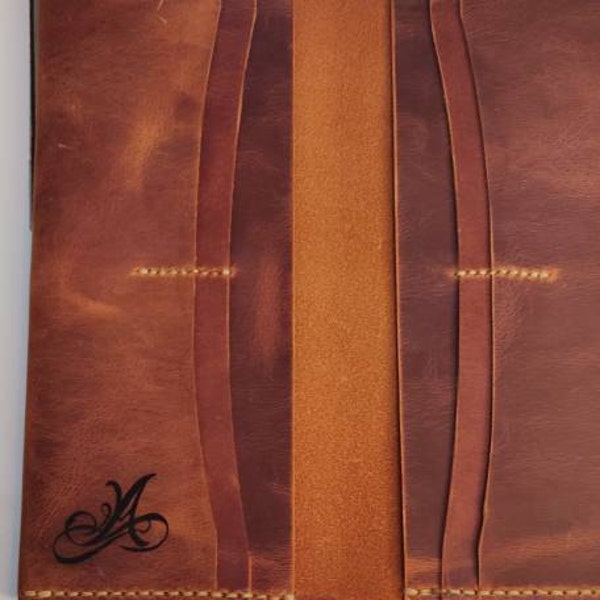 Handmade Leather Book Cover, Book Protector, Book Accessory - Etsy