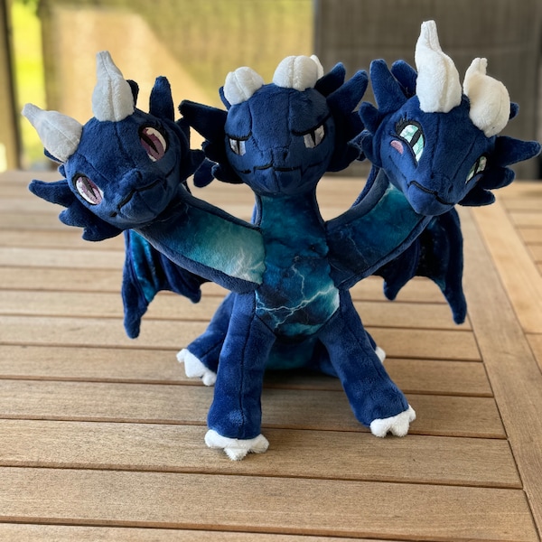 Hydra and Dragon Plush Sewing Pattern .pdf Tutorial Monster Creature ...