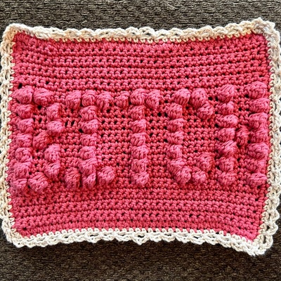 Swearing Dishcloth Pattern, PDF Download Crochet Pattern, BITCH ...