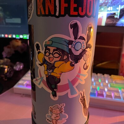 Valorant Unamused Chamber Spray, Valorant Stickers, Glossy Stickers ...