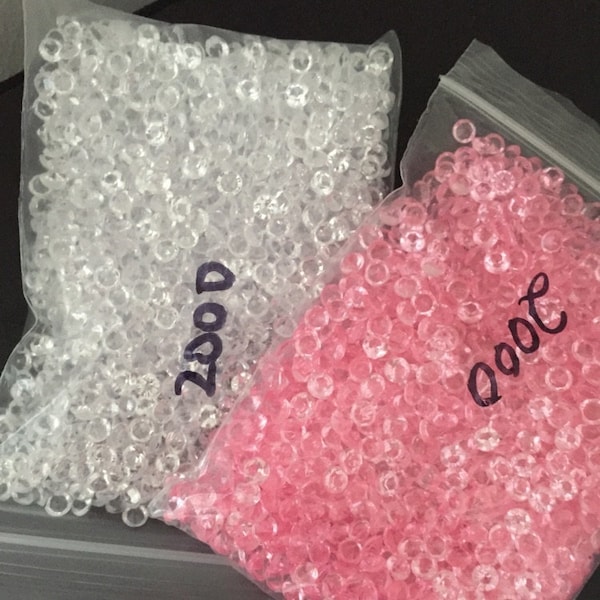 NEW Acrylic Diamond Crystal Confetti for Wedding Party Decoration ...