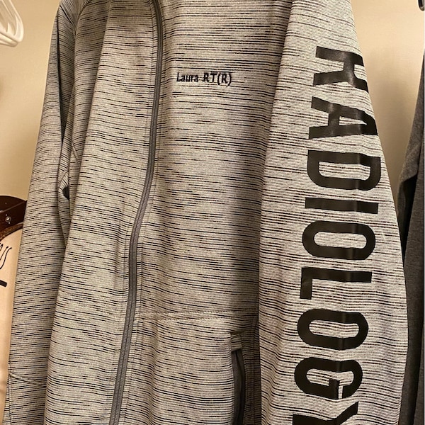 Radiology Nurse Jacket CT Embroidered Radiologist Custom Personalized ...