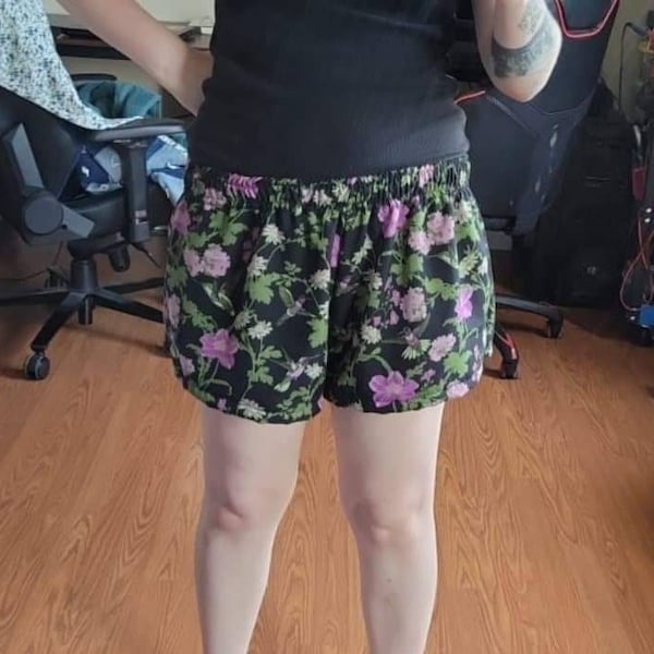 Lounge Shorts Pattern | Digital PDF Sewing Pattern | Easy Shorts ...