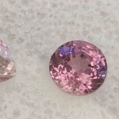 Pezzottaite 0.19ct Ultra Rare Neon Raspberry Beryl Madagascar 4x3.8mm ...