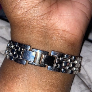 Gold Plated Wrist Watch Band Bracelet Extender With Fold Over | Etsy