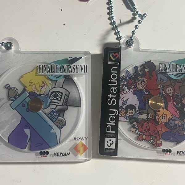 Final Fantasy XIV SHADOWBRINGERS Colorful Clear Charms - Etsy