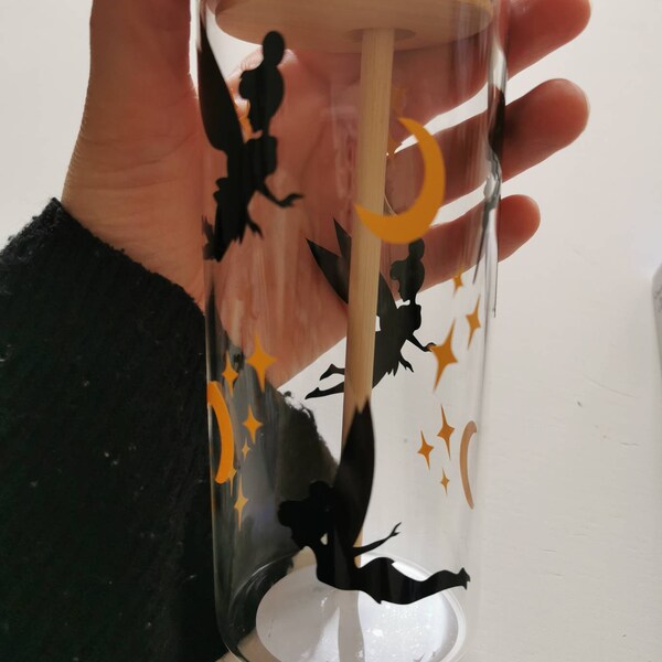 16oz Fairy Libbey Glass Can Svg,hat Glass Can Wrap Svg, Magical Svg ...