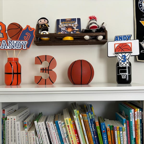 Basketball Birthday, 1st Birthday, Basketball, Basketball Letters ...