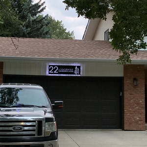 6 Inch Metal House Numbers Address Sign Numbers Modern - Etsy Canada