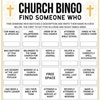 Church Bingo, 50 Church Bingo Cards, Christian Bingo, Find Someone Who ...