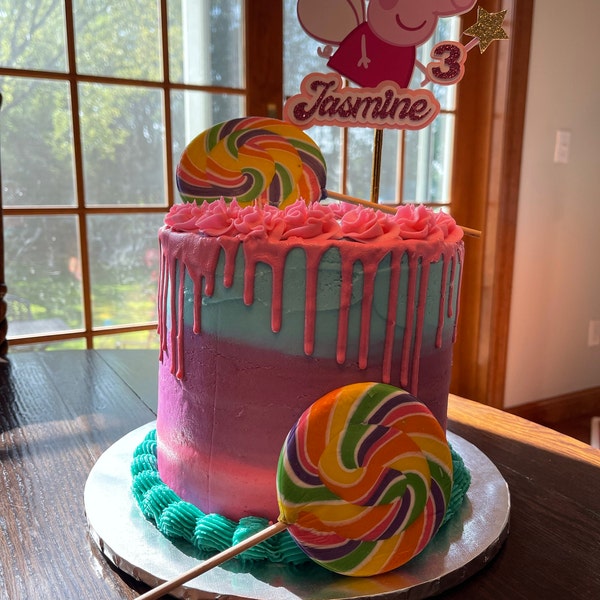 Hogi Cake Topper, Pinkfong Cake Topper, Baby Shark Cake Topper,pinkfong ...