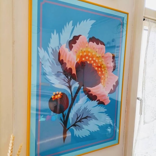 Yellow Poster Frames | Any Size per Request | Aluminum Picture Frame ...