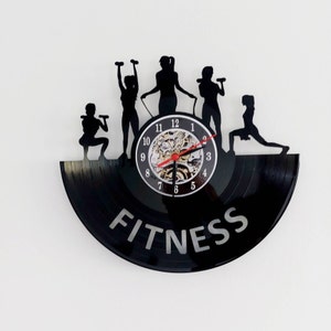 Soccer Ball Vinyl Record Round Wall Clock Vintage Wall Hanging - Etsy