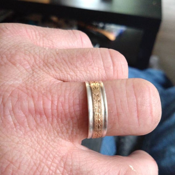 1965 Class Ring 10k Gold Ripon High School m P Initials Size 6.75 / N ...