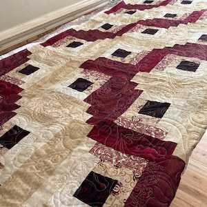 Ogee 4 Longarm Quilting Digital Design Pattern Edge to Edge E2e Panto ...