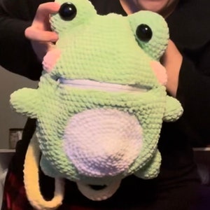 Frog Backpack Crochet PATTERN Amigurumi - Etsy