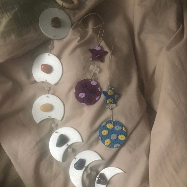 57# Blush Moons | Wall Hanging | Moon Phases | Moon Accents | Home ...