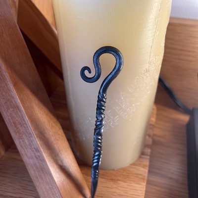 Conjure and Hexing Nails, Witches Nail Hand Forged and Twisted, Candle ...