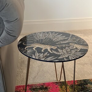 Tropical Toucan Blush Side Table / Coffee Table / Bedside - Etsy