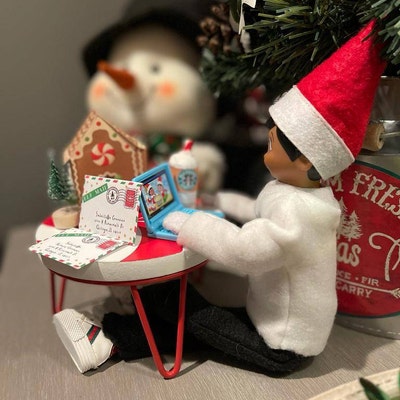 Elf Hula Elf Hawaiian Skirt Miniature Grass Skirt L Doll Hawaiian Scene ...