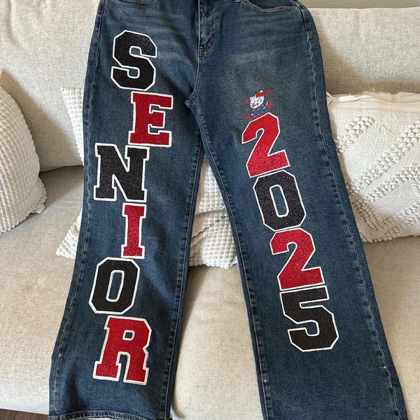 Senior Coquette Iron on Decal. DIY Senior Shirt. Graduate Iron on Decal ...