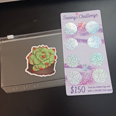 New Year Savings Challenge, 150 Dollar Scratch off Card, Money ...