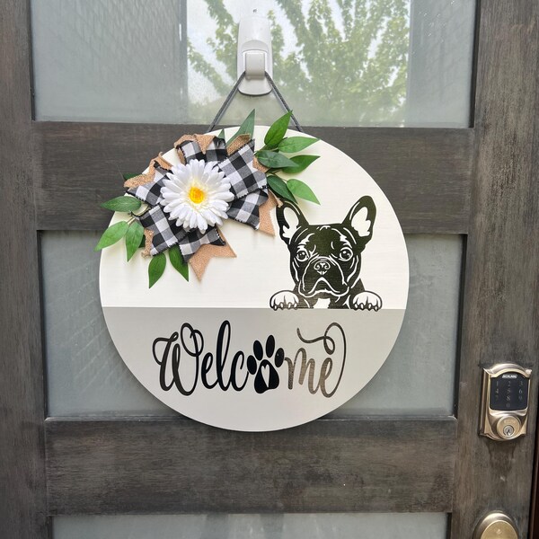 Tabby Cat Welcome Sign, Tabby Cat Door Sign, Cat Welcome Sign - Etsy
